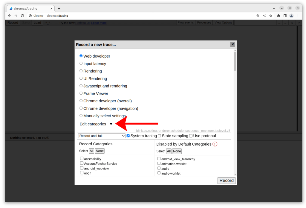 A beginner’s guide to Chrome tracing | Read the Tea Leaves
